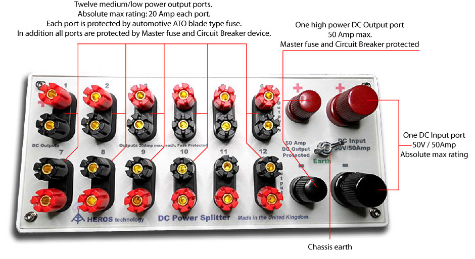 DC Power Splitter from Heros Technology Ltd
